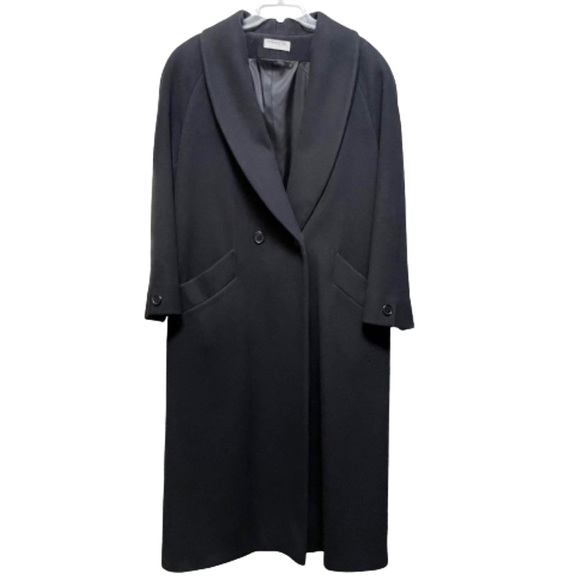forecaster of boston | Jackets & Coats | Vintage Long Black Wool Coat ...